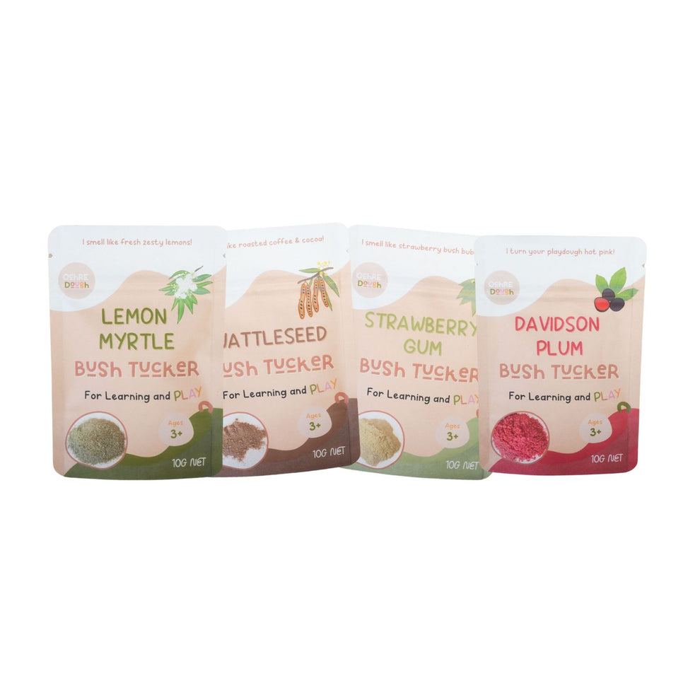 Bush Tucker Herb, Spice & Fruit (4-Pack) – Ochre Dough