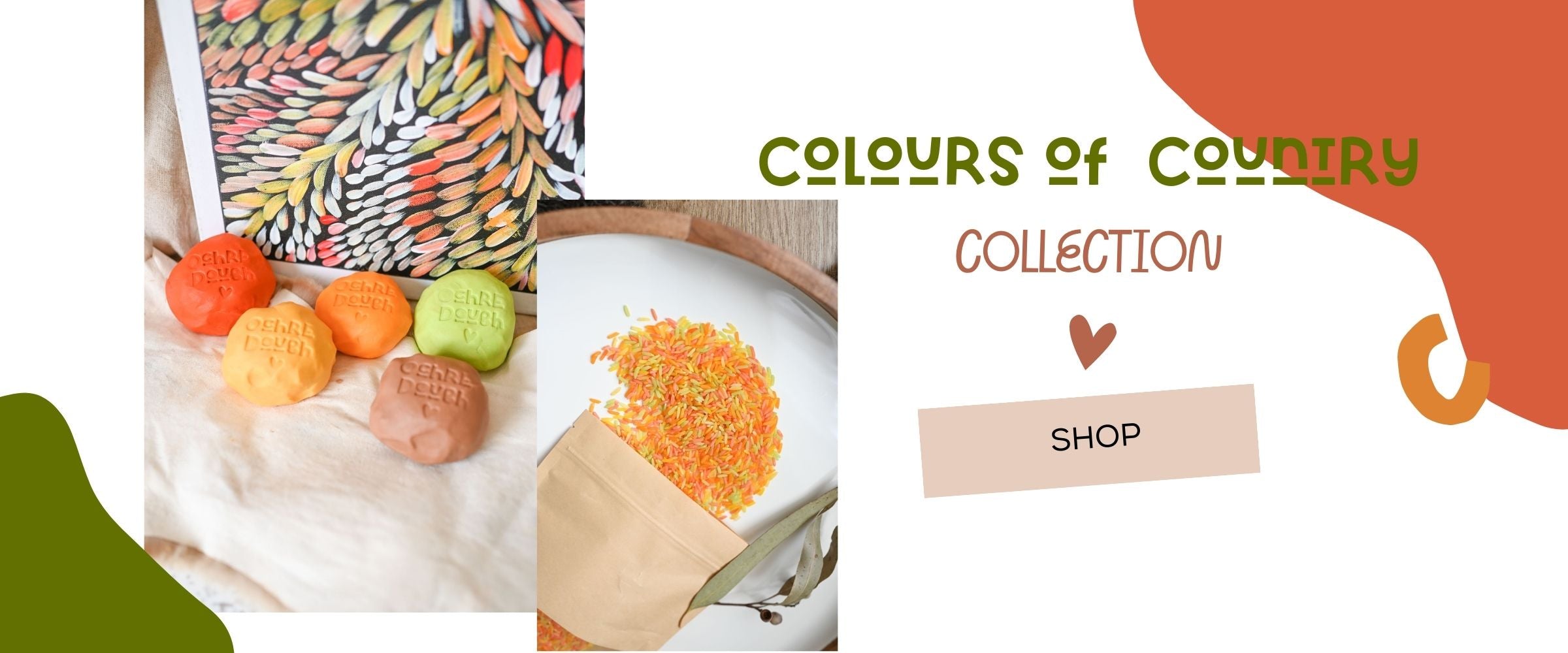 Ochre Dough | All Natural Playdough